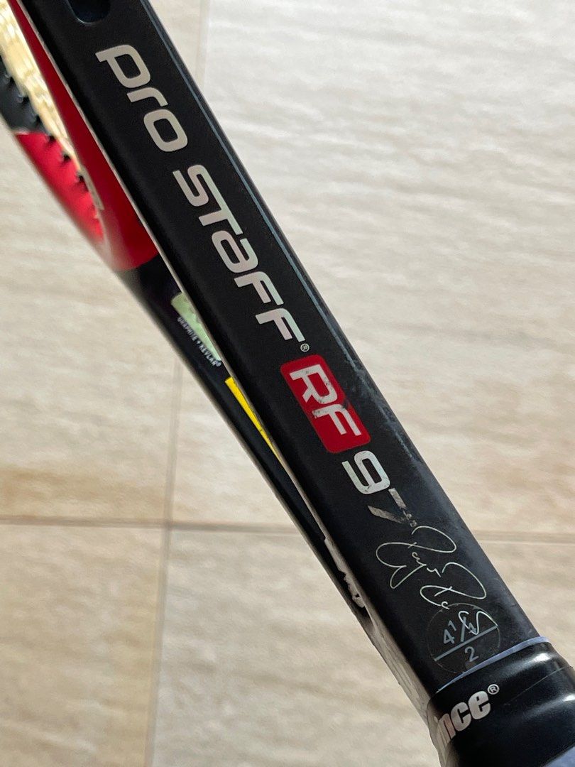 Wilson RF 97 autograph tennis racquet , Sports Equipment, Sports ...