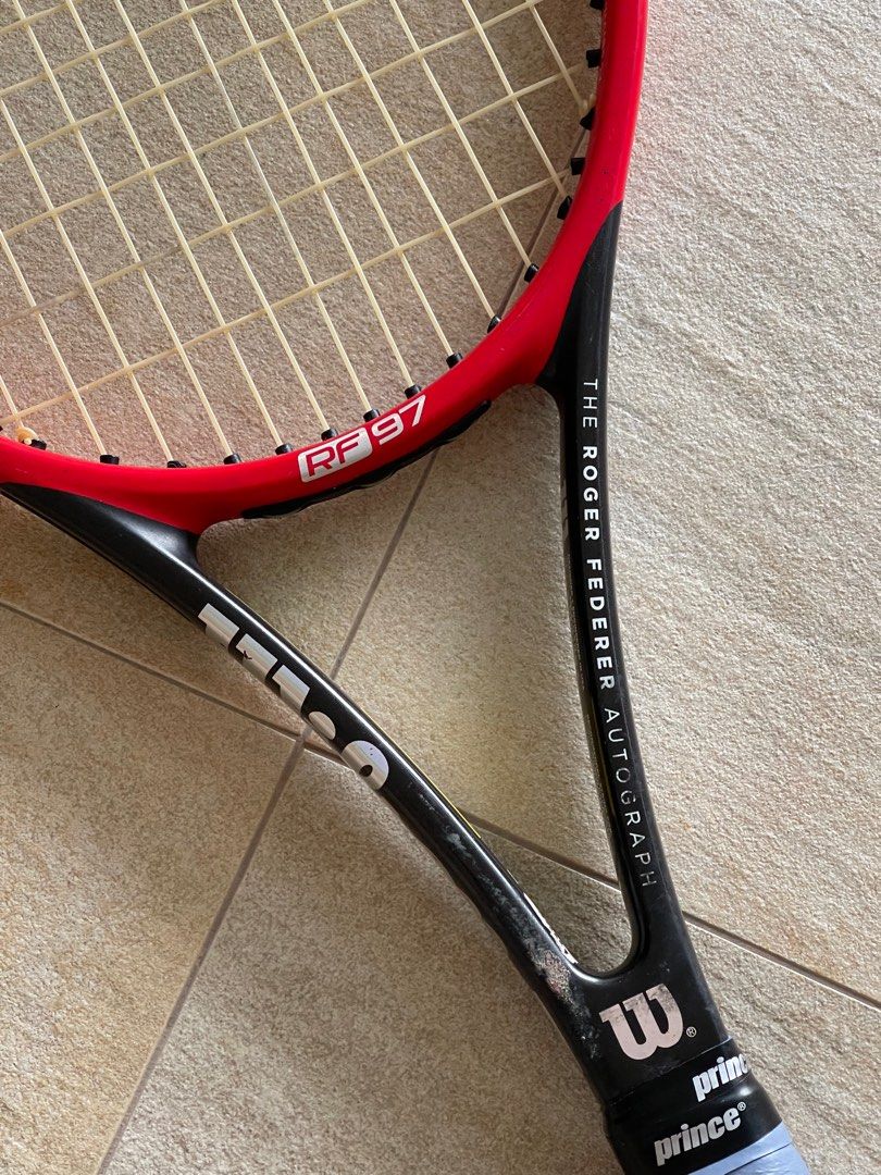 Wilson RF 97 autograph tennis racquet , Sports Equipment, Sports ...
