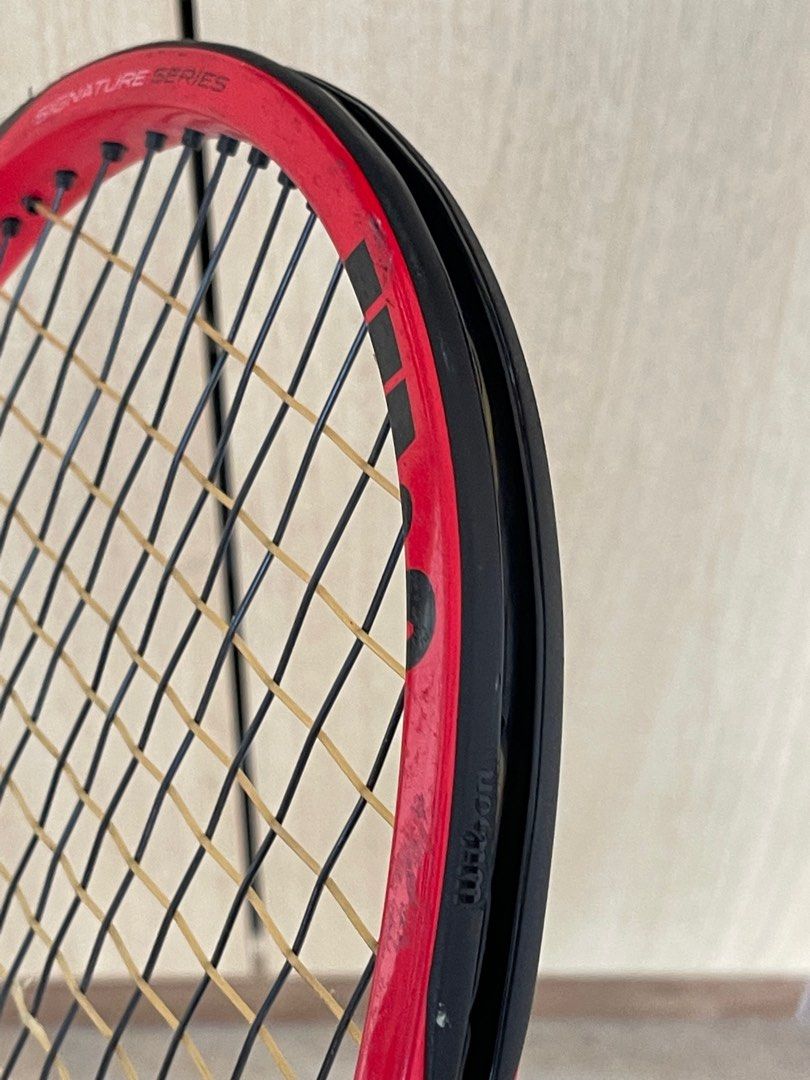 Wilson tennis racket prostaff six.one 95, Sports Equipment, Sports ...