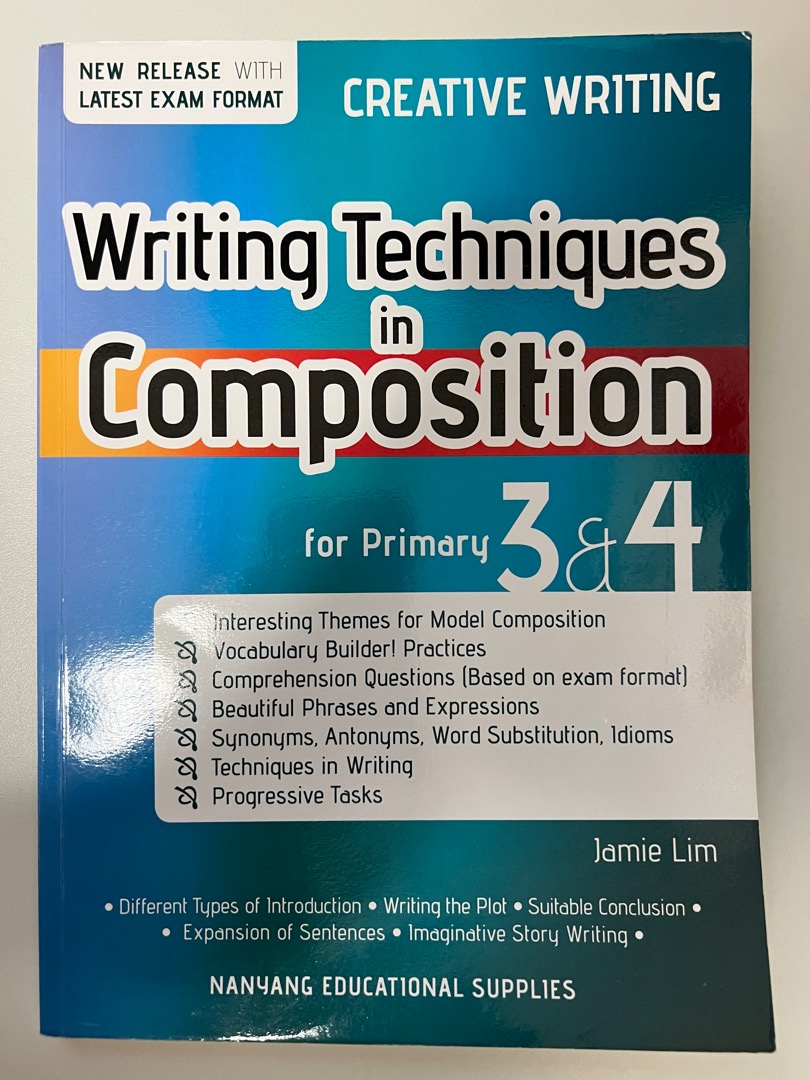 Writing Techniques in Composition for Primary 3 & 4, Hobbies & Toys ...
