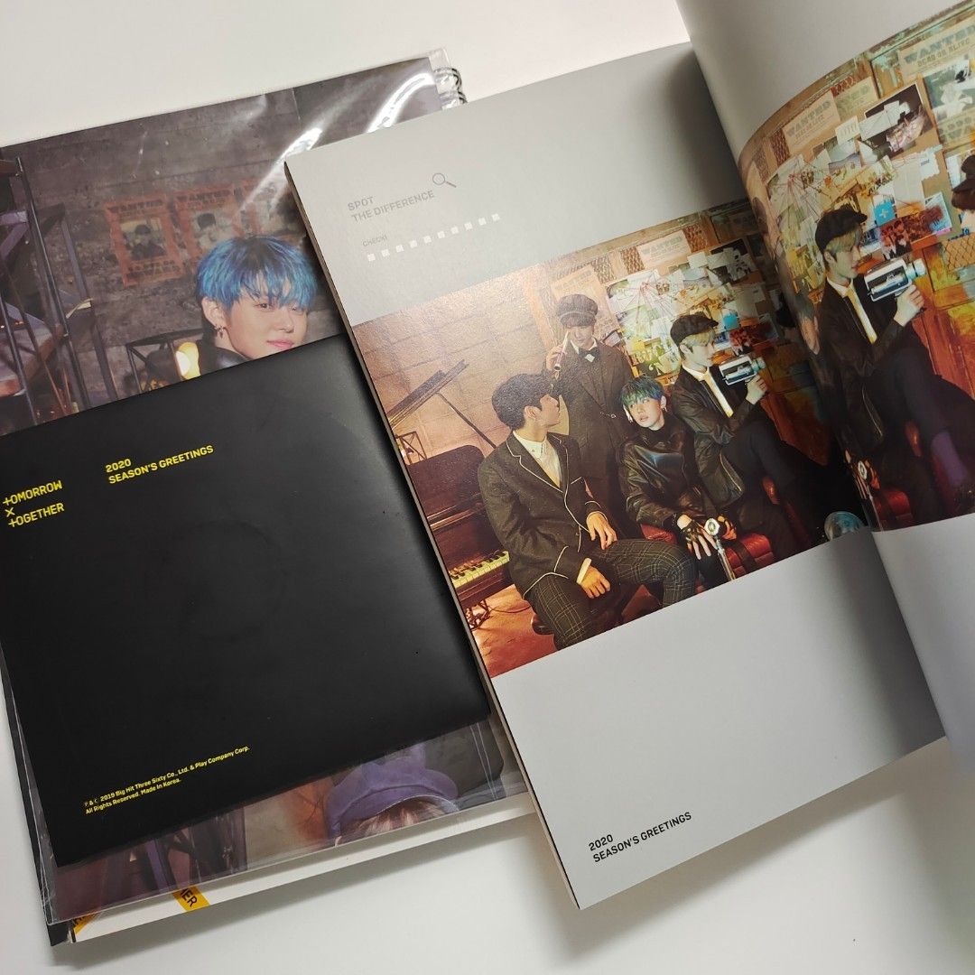 wts txt official merch lightstick paper frame keyring seasons greetings ...