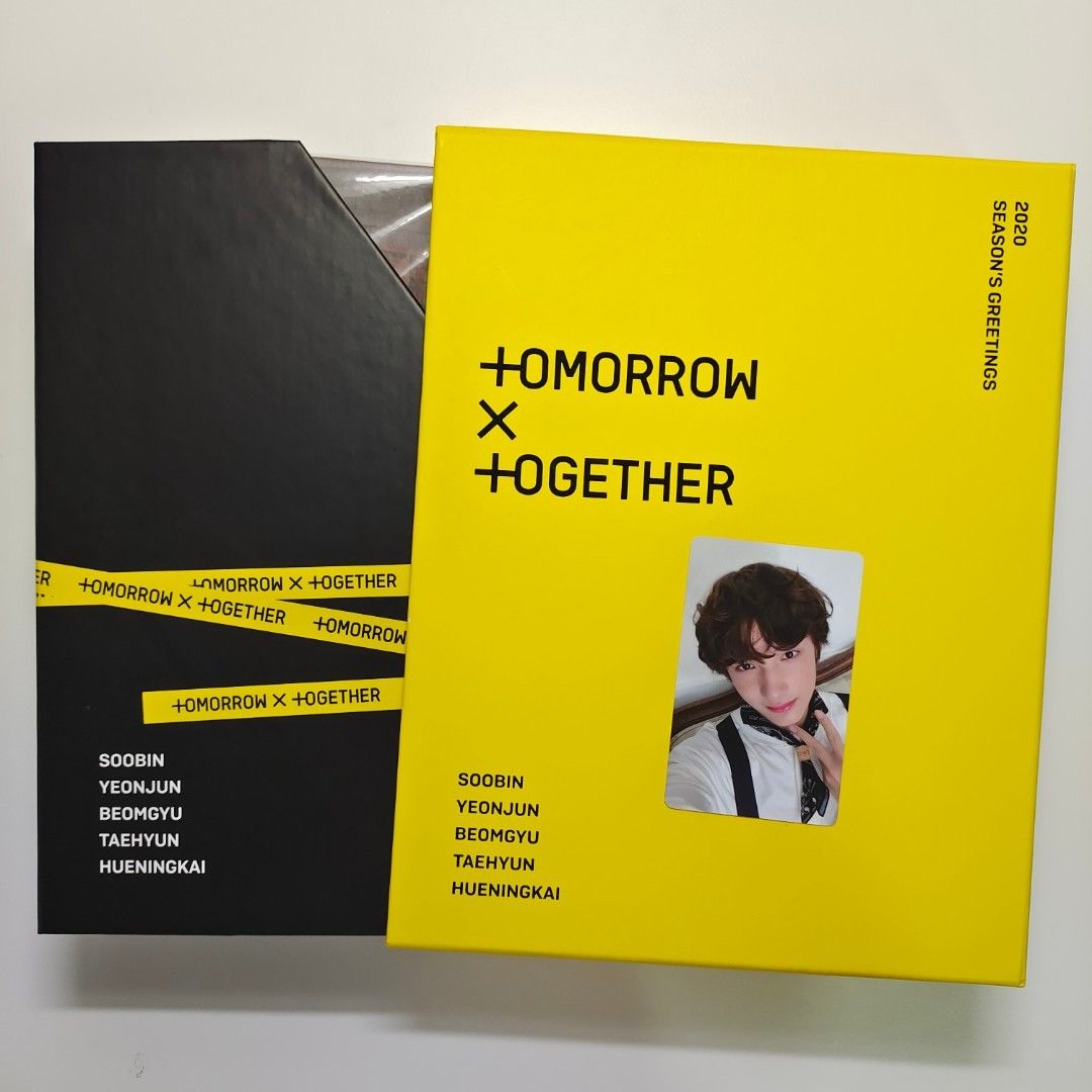 wts txt official merch lightstick paper frame keyring seasons greetings ...