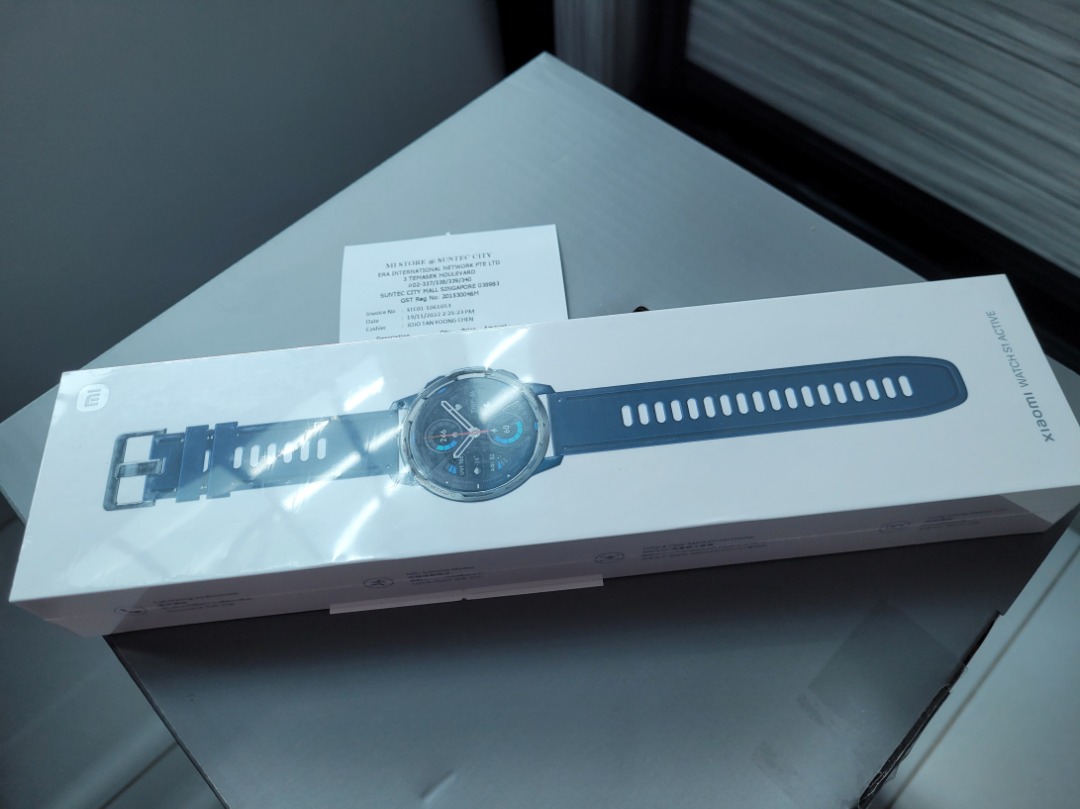 Xiaomi Watch S1 Active - Ocean Blue, Mobile Phones & Gadgets, Wearables ...