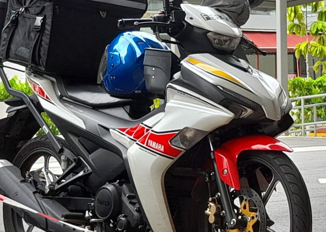 Yamaha y16 original full cover set, Motorcycles, Motorcycle Accessories ...