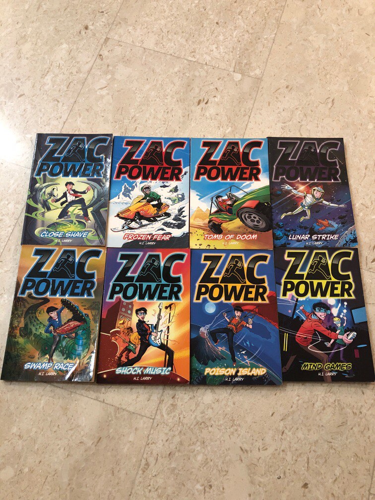 Zac Power Series, Hobbies & Toys, Books & Magazines, Children's Books ...
