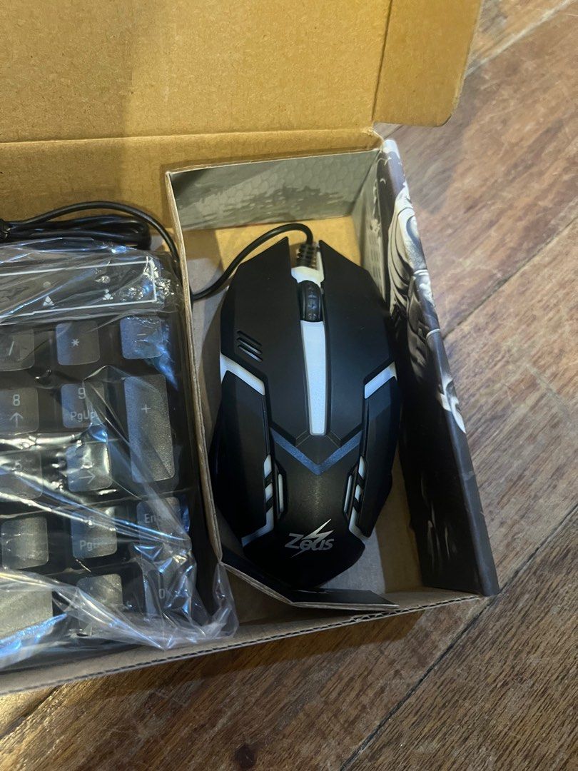 Zeus K001 Gaming Keyboard & Mouse, Computers & Tech, Parts ...