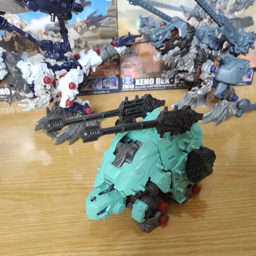 Zoids wild zero xeno rex set, Hobbies & Toys, Toys & Games on Carousell