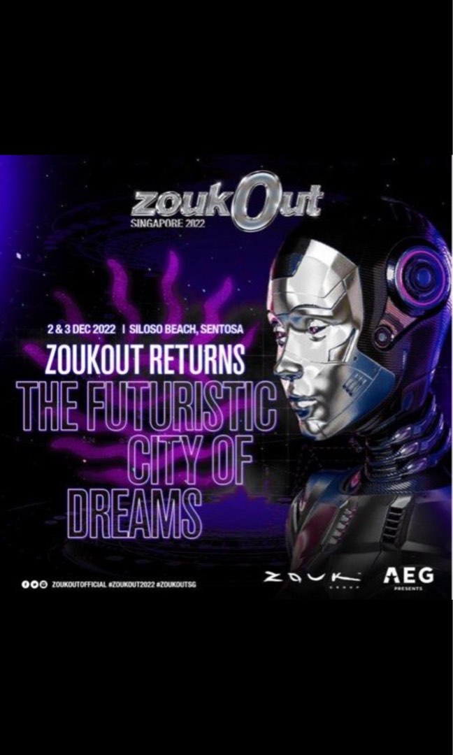 Zoukout 2022, Tickets & Vouchers, Event Tickets on Carousell