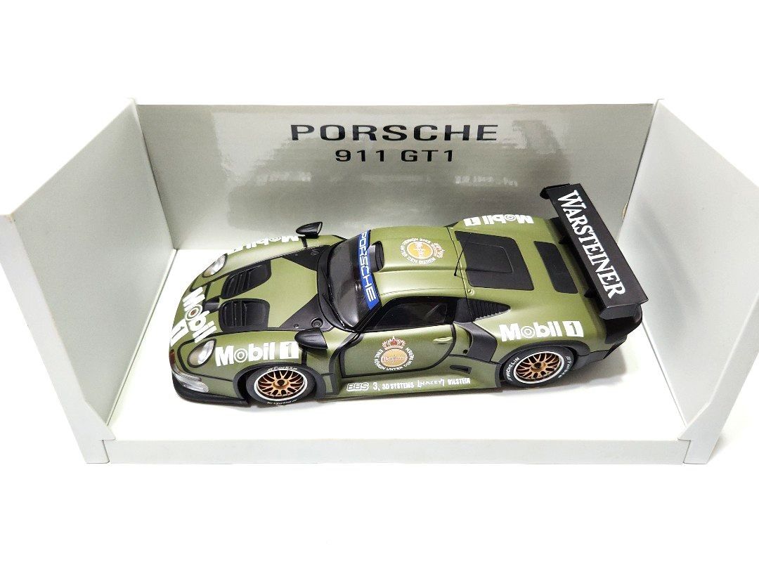 SALE 1/18 Porsche 911 GT1 Test Car 1996, Hobbies & Toys, Toys & Games ...