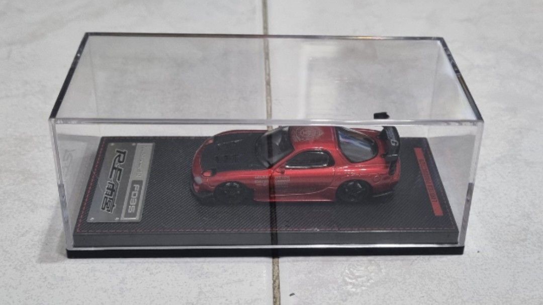 1/64 ignition model Mazda RX-7 (FD3S) RE Amemiya Red Metallic, Hobbies & Toys, Toys & Games on ...