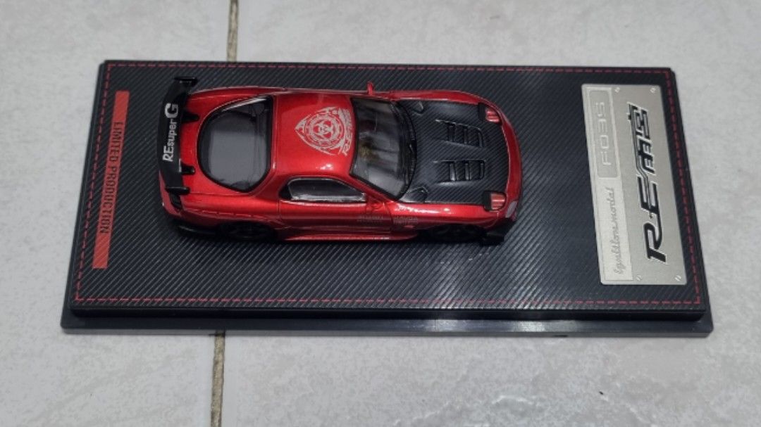 1/64 ignition model Mazda RX-7 (FD3S) RE Amemiya Red Metallic, Hobbies & Toys, Toys & Games on ...