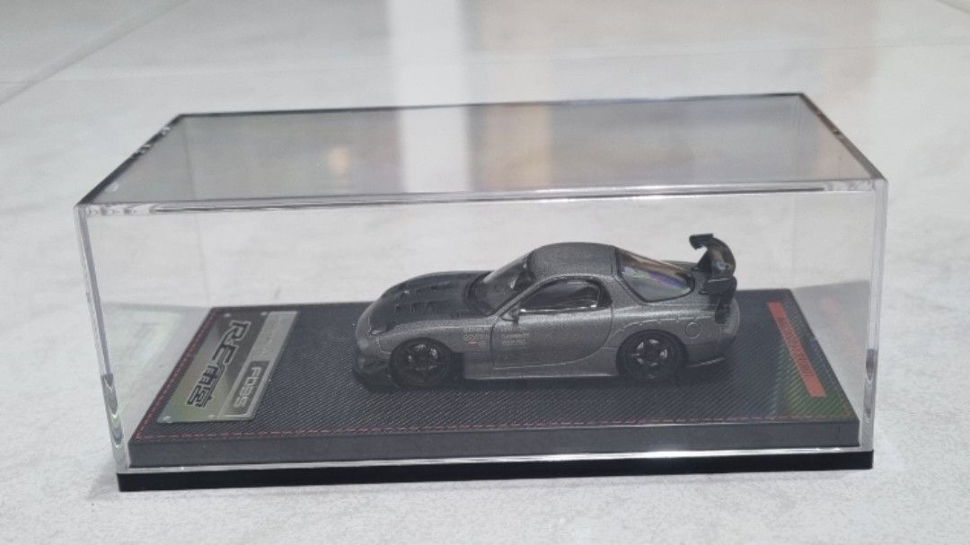 1/64 ignition model Mazda RX-7 (FD3S) RE Amemiya Titanium Gray, Hobbies & Toys, Toys & Games on ...