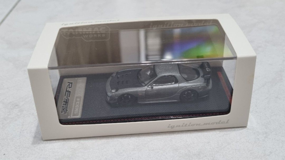 1/64 ignition model Mazda RX-7 (FD3S) RE Amemiya Titanium Gray, Hobbies & Toys, Toys & Games on ...