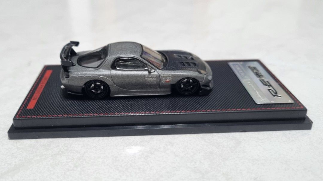 1/64 ignition model Mazda RX-7 (FD3S) RE Amemiya Titanium Gray, Hobbies & Toys, Toys & Games on ...
