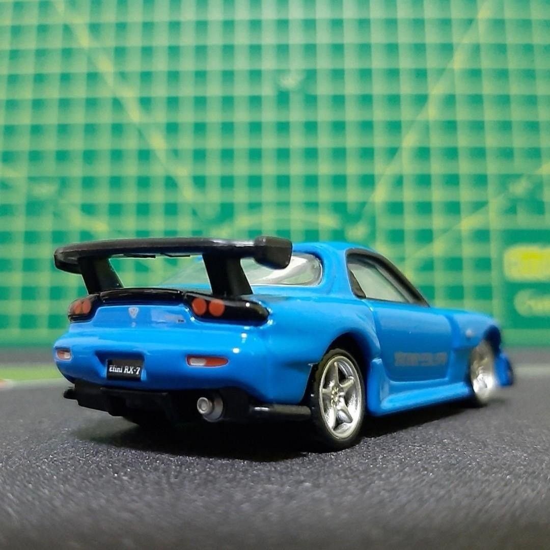 1/64 RE Amemiya FD3S RX-7 blue, Hobbies & Toys, Toys & Games on Carousell