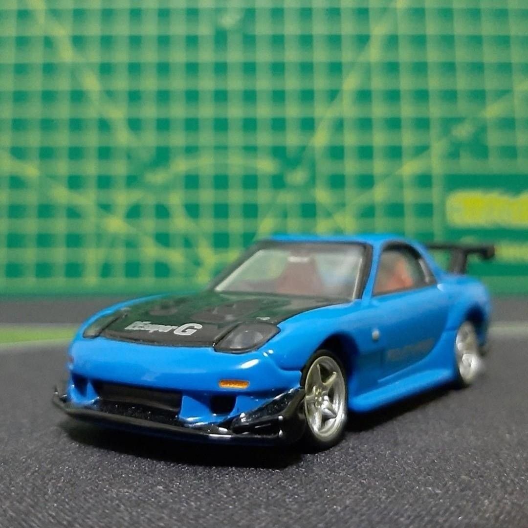 1/64 RE Amemiya FD3S RX-7 blue, Hobbies & Toys, Toys & Games on Carousell