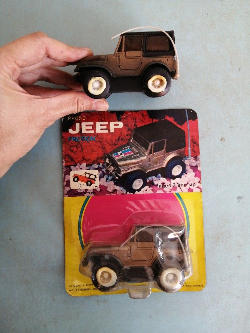 1970s Vintage Jeep Friction, Hobbies & Toys, Memorabilia & Collectibles ...