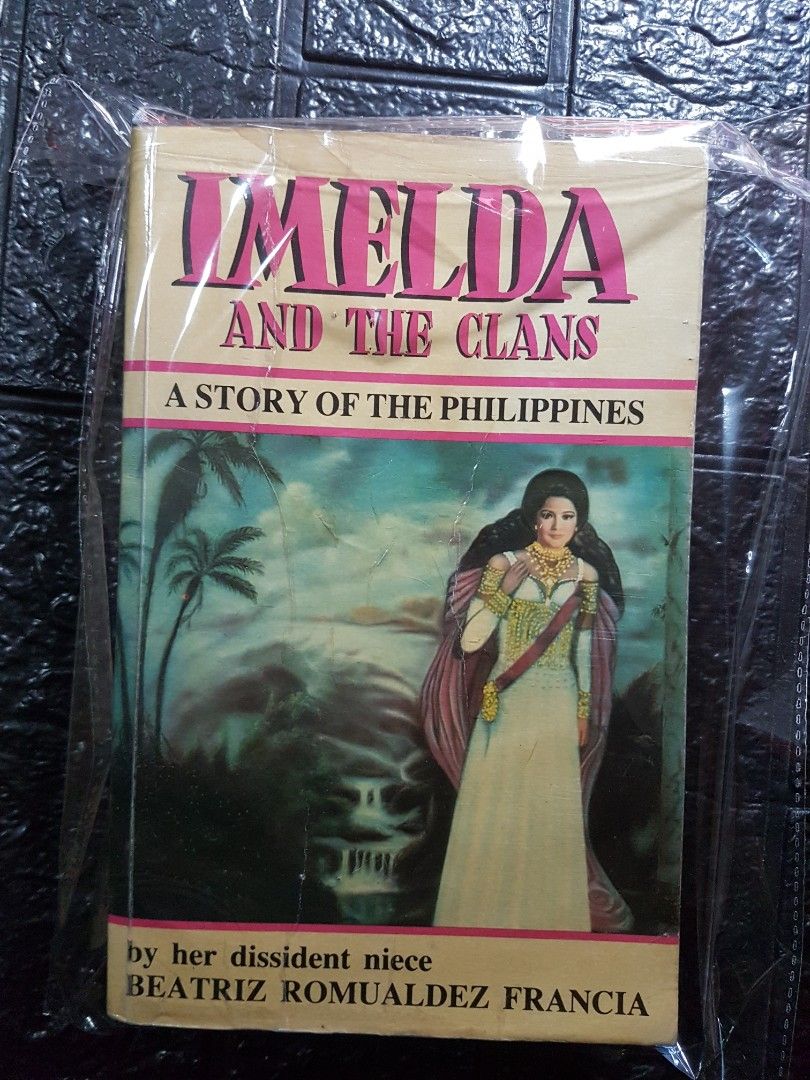 1988 RARE Book IMELDA and the CLANS Beatrice Romualdez Francia Vintage ...