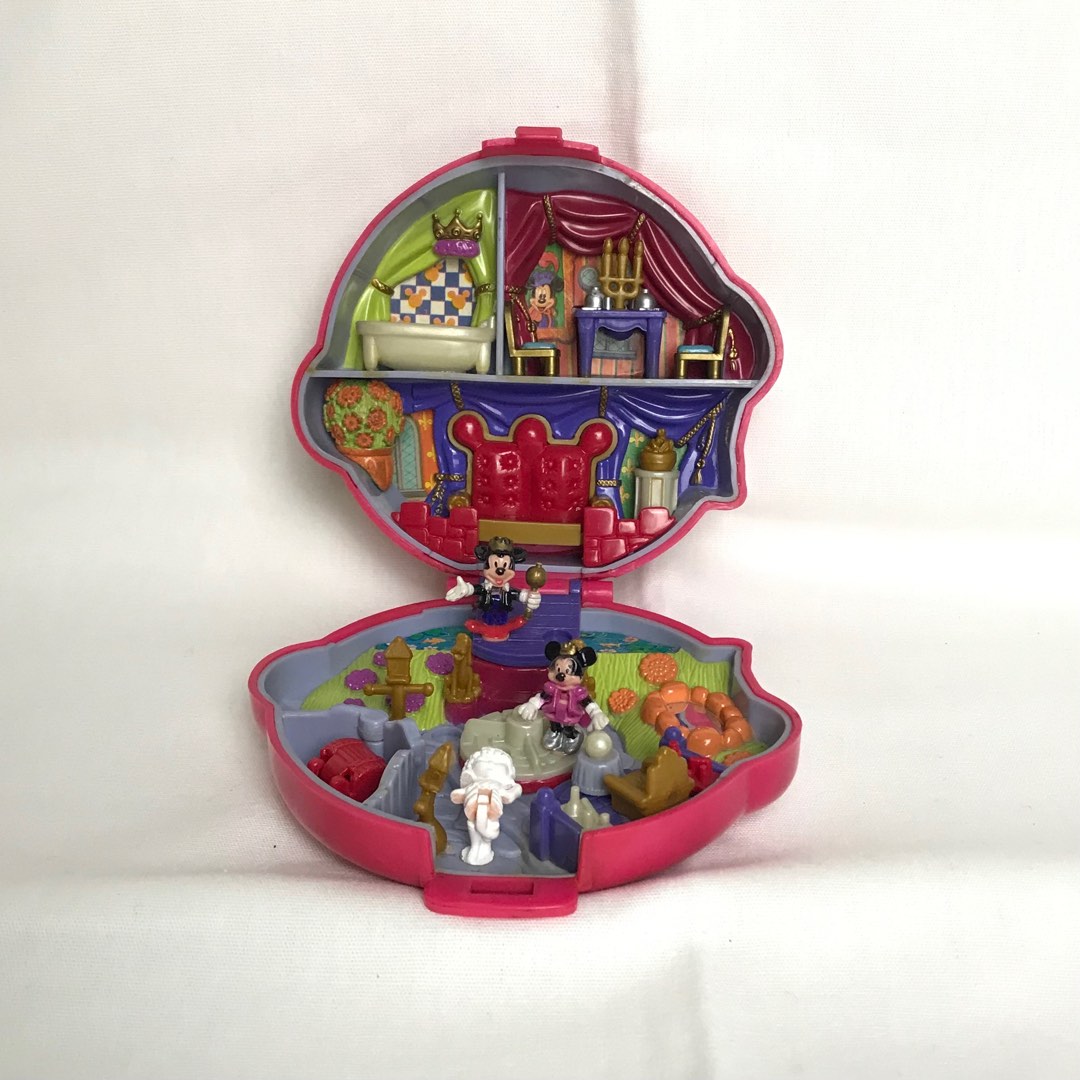 1995 Vintage Polly Pocket Bluebird Disney Mickey & Minnie Mouse ...
