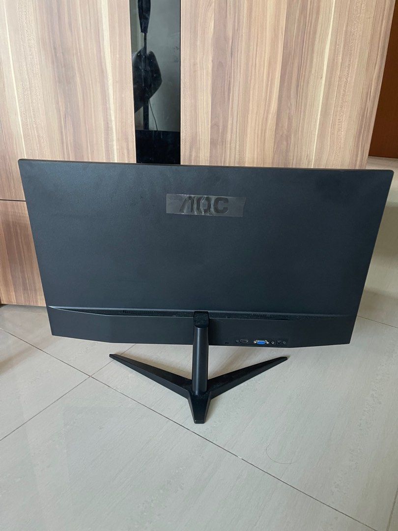27 inch AOC Ultra Slim Monitor ( 2 SET ), Computers & Tech, Parts ...