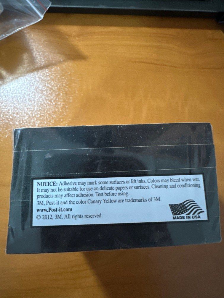 3M Post-it (black), Hobbies & Toys, Stationery & Craft, Stationery ...