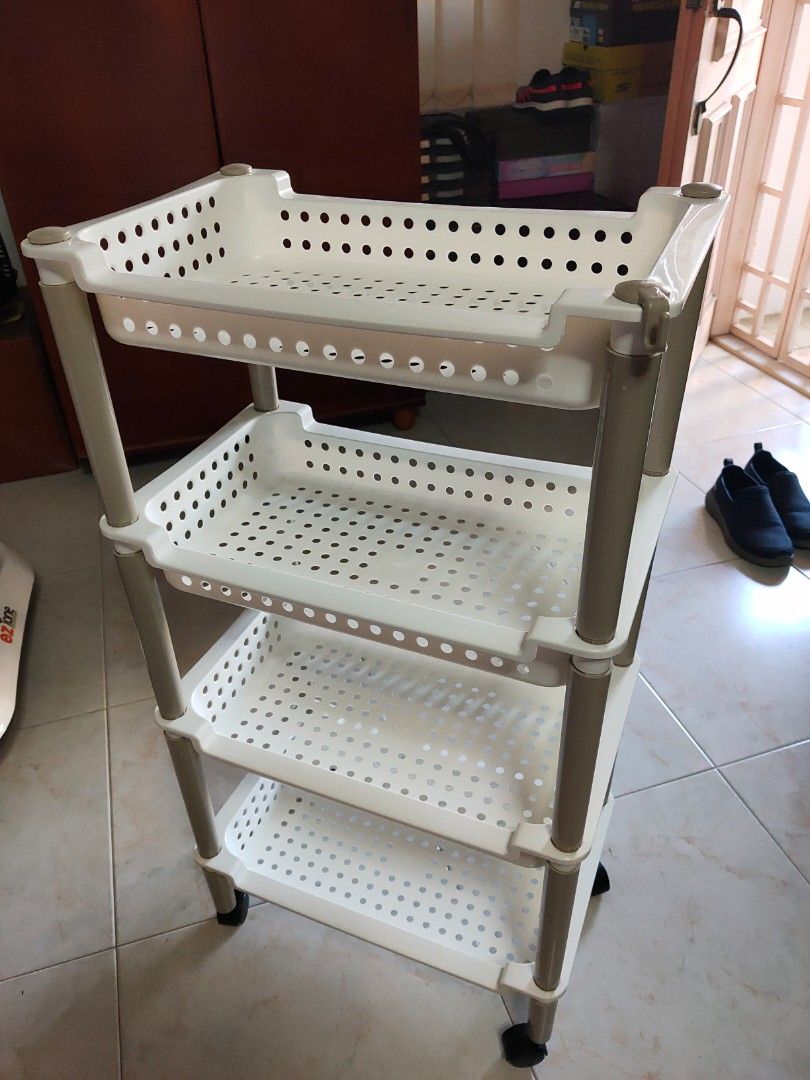 4 Tier Multi Purpose Rack, Furniture & Home Living, Furniture, Shelves ...