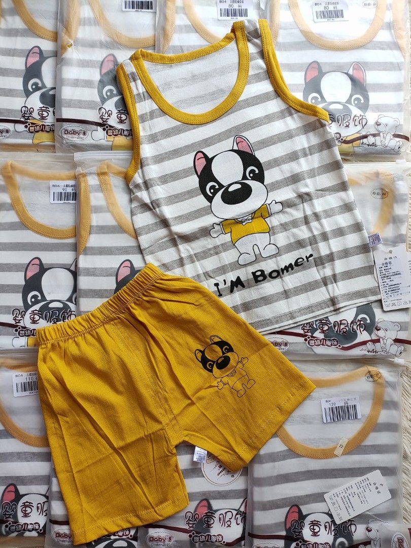 Kids Terno Sando and Short for Boy (see caption for available sizes ...