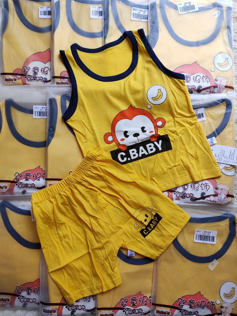 Kids Terno Sando and Short for Boy (see caption for available sizes ...