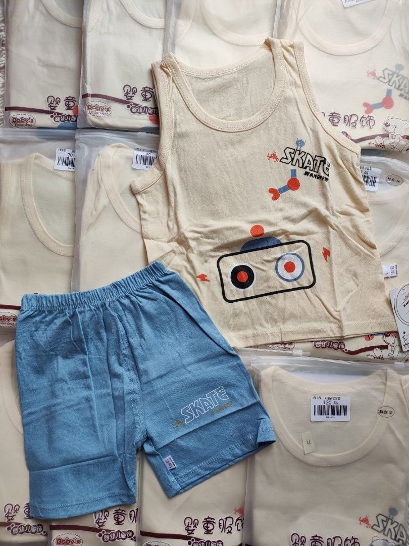 Kids Terno Sando and Shorts for Boy (see caption for available sizes ...