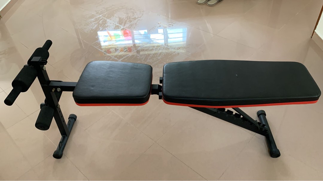 7 Positions Workout Bench, Sports Equipment, Exercise & Fitness ...