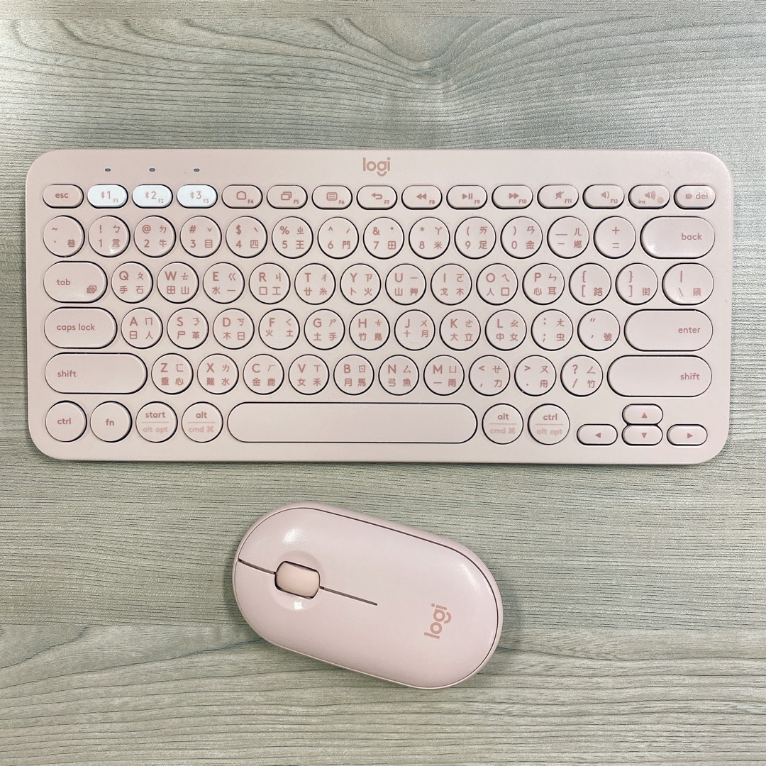 靜音! 超好用! Logitech K380 + Pebble Mouse M350, 電腦＆科技, 電腦周邊及配件, 電腦鍵盤及相關產品 ...