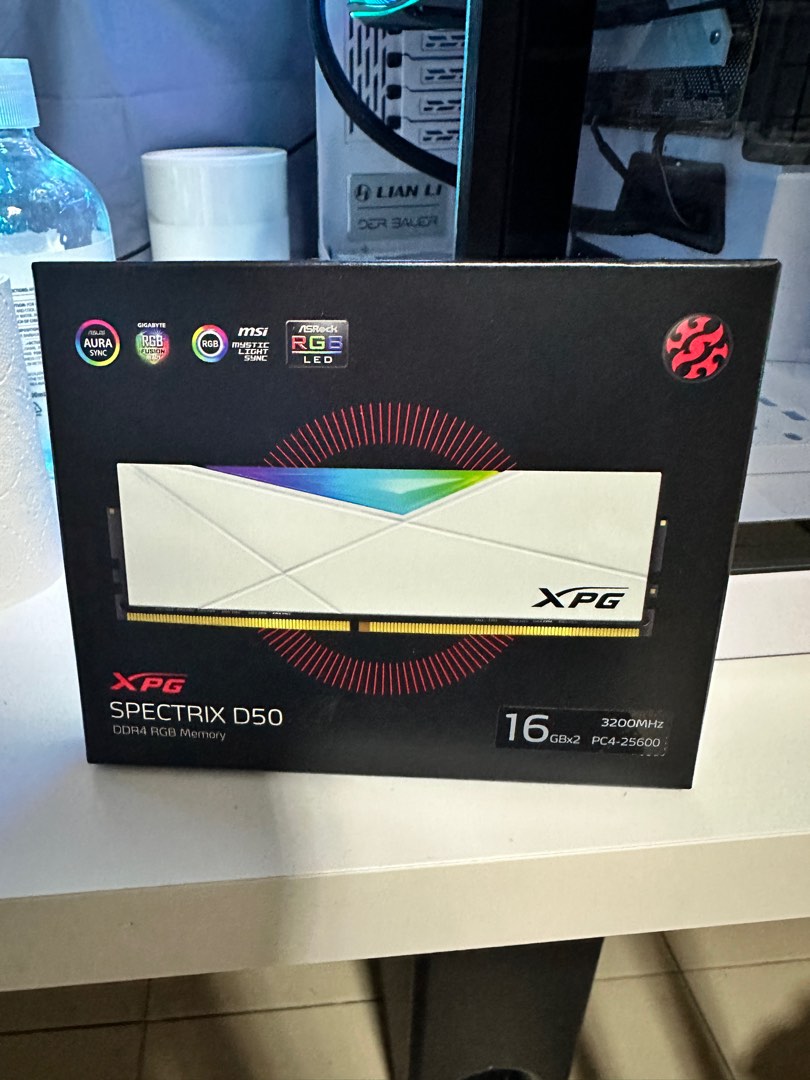 Adata XPG Spectrix D50 DDR4 32GB RAM (16GB X 2) white, Computers & Tech ...