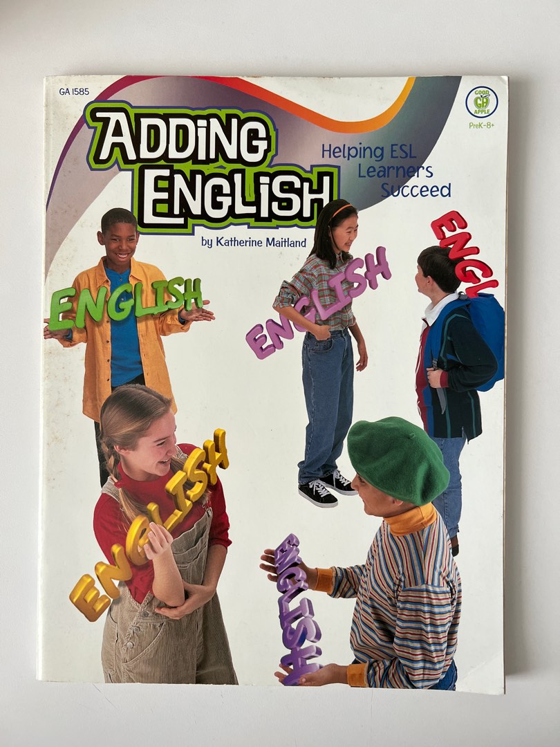 Adding English (preK- 8+), 興趣及遊戲, 書本 & 文具, 書本及雜誌 - 補充練習 - Carousell