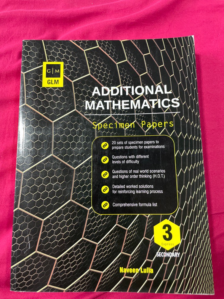 Additional mathematics, Hobbies & Toys, Books & Magazines, Textbooks on ...