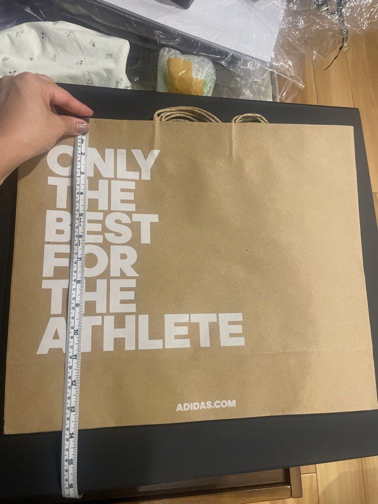 Adidas paper bag, Men's Fashion, Bottoms, Jeans on Carousell