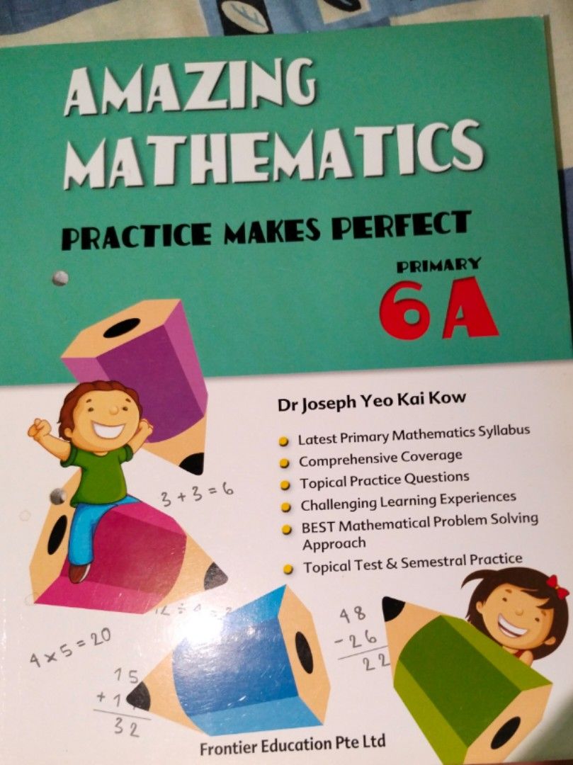 Amazing Mathematics Workbook, Hobbies & Toys, Books & Magazines ...