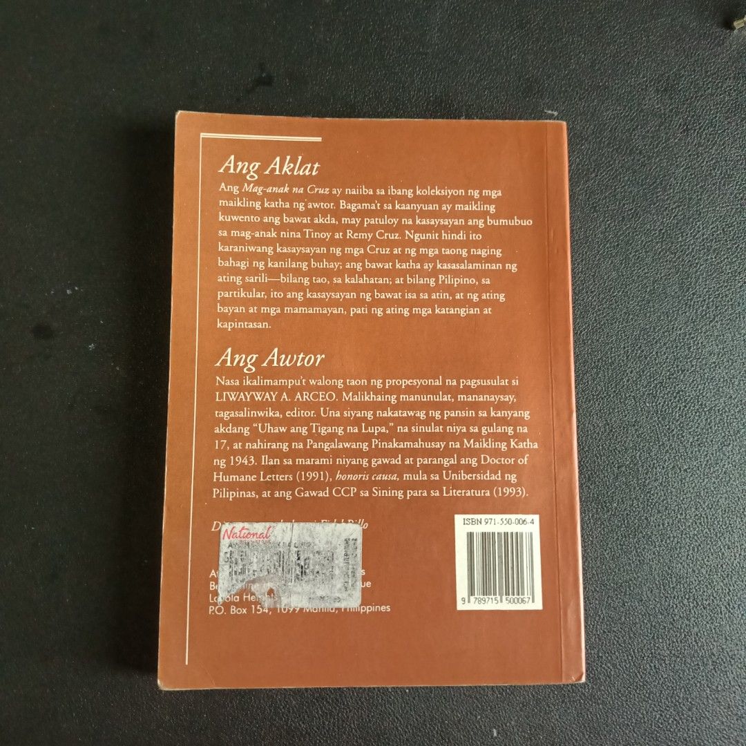 Ang Mag-anak na Cruz ni Liwayway A. Arceo, Hobbies & Toys, Books ...