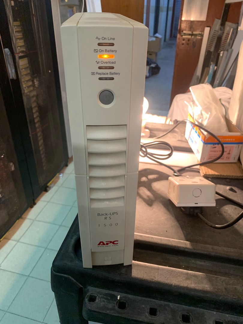 APC Back-UPS RS 1500VA, 230V, 電腦＆科技, 商務用科技產品 - Carousell