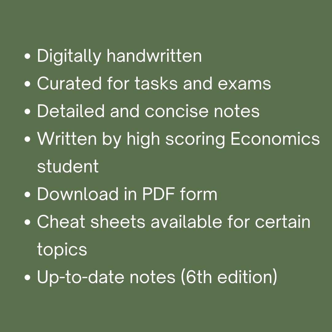 Atar Economics Softcopy Notes Hobbies And Toys Books And Magazines Assessment Books On Carousell