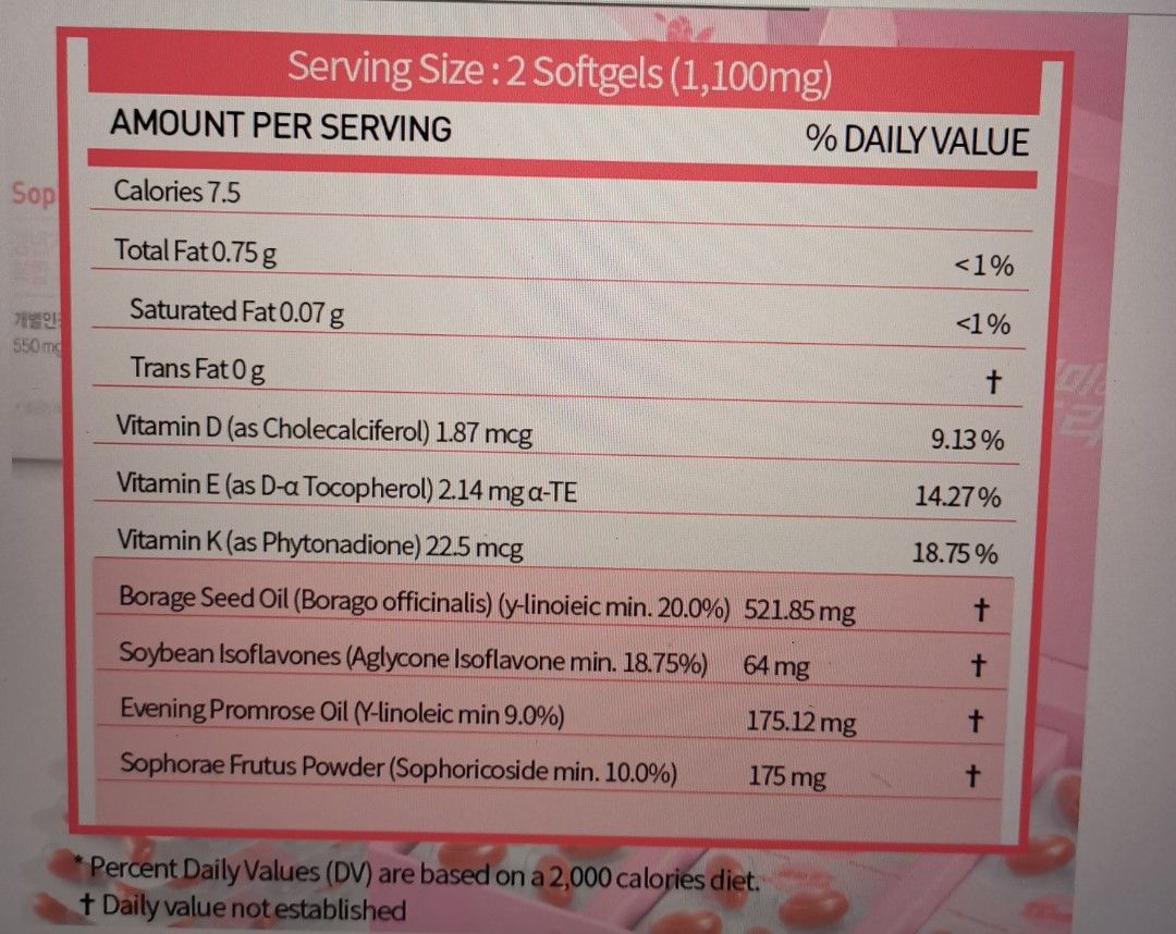 Atomy Sophora Queen, Health & Nutrition, Health Supplements, Vitamins ...