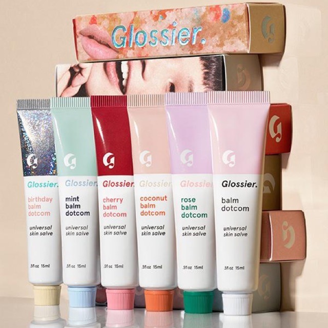 AUTHENTIC Glossier: MANGO Balm Dot Com, Beauty & Personal Care, Face ...