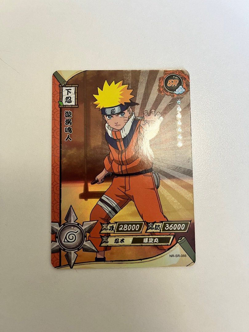 Authentic Naruto cards: SSR, UR, R, LR, PR, SR, Hobbies & Toys, Toys & Games on Carousell