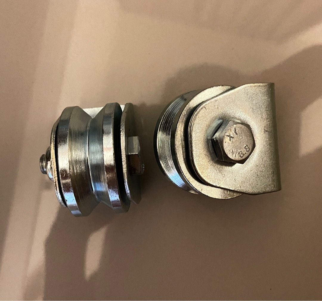 Auto Gate Roller - 2inch V shape, Furniture & Home Living, Security ...