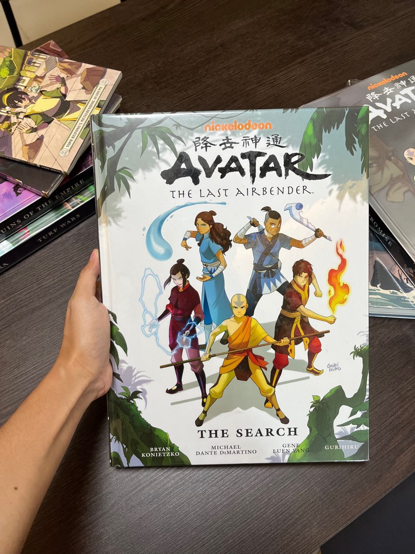 Avatar the Last Airbender Comic Books (Library Edition), Hobbies & Toys ...