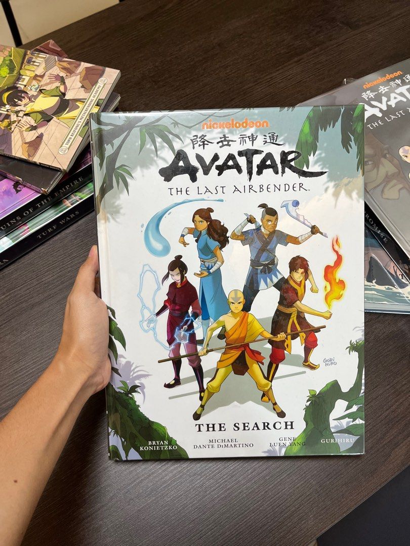 Avatar the Last Airbender Comic Books (Library Edition), Hobbies & Toys ...