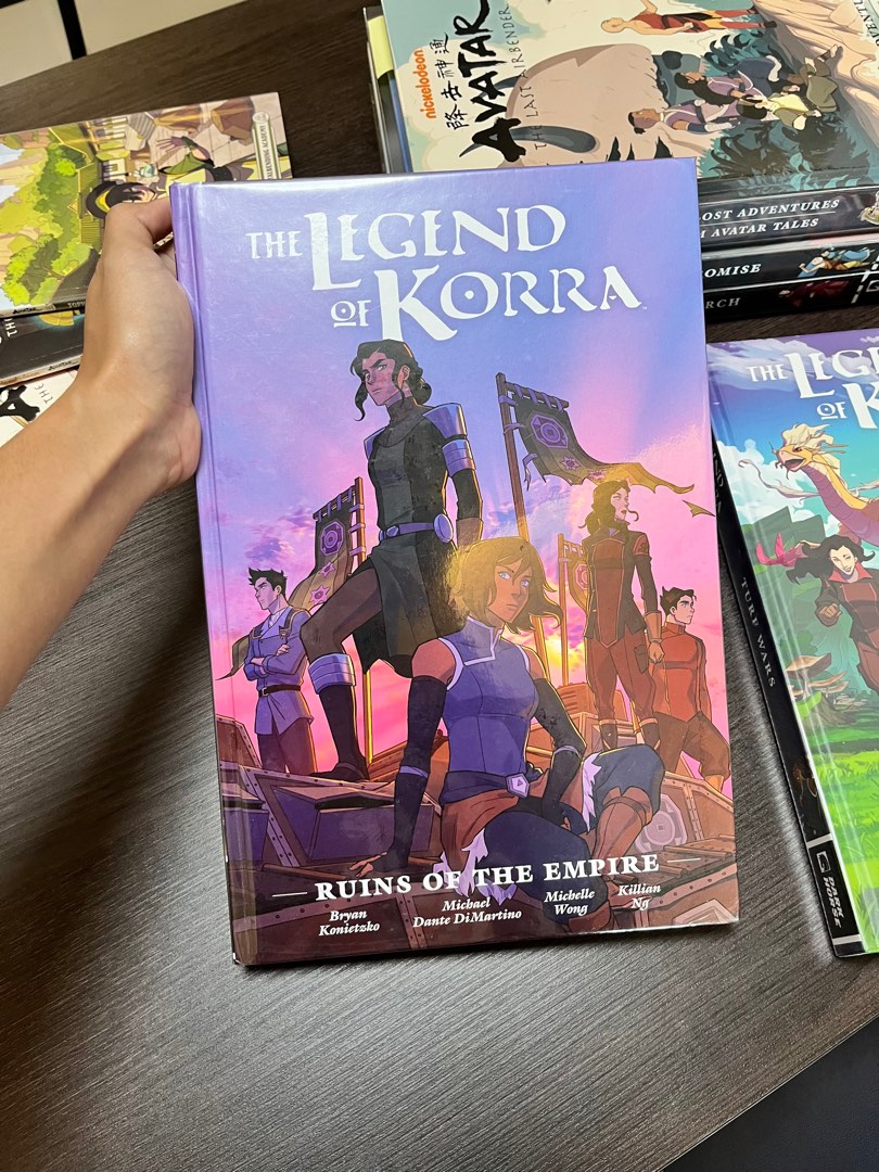 Avatar the Legend of Korra Library Edition Comic Books, Hobbies & Toys ...
