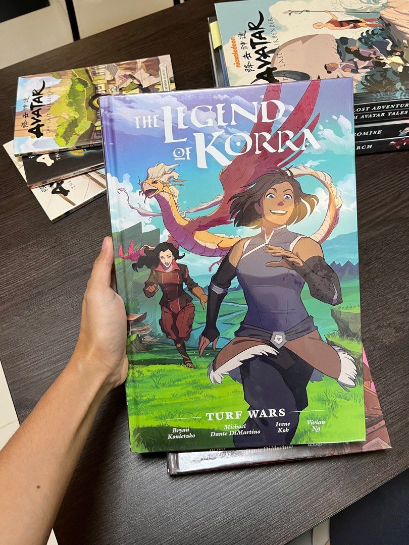Avatar the Legend of Korra Library Edition Comic Books, Hobbies & Toys ...