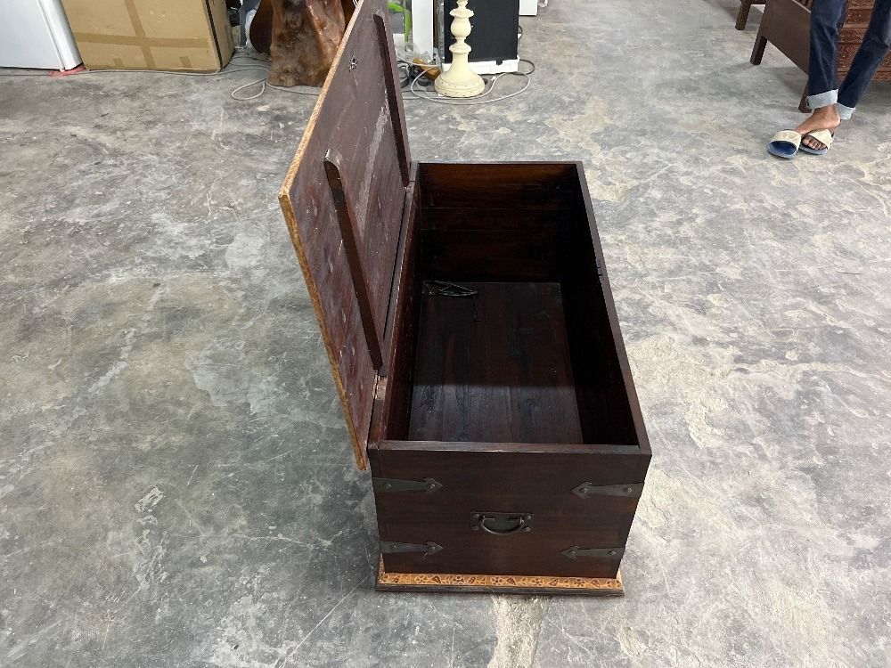 Balinese Design Wooden Storage Box / Kotak Penyimpanan Kayu Rekaan Bali ...