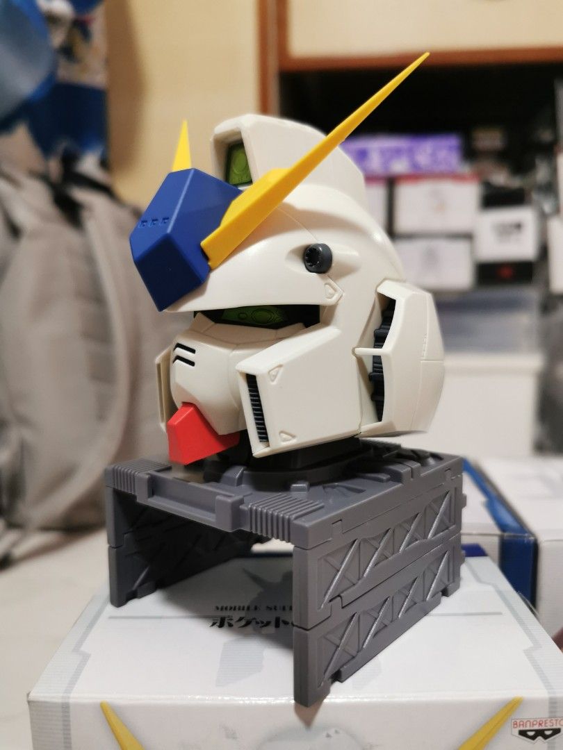 Banpresto Assembling Model MS Head Display Collection. RX-78NT-1 / RX ...