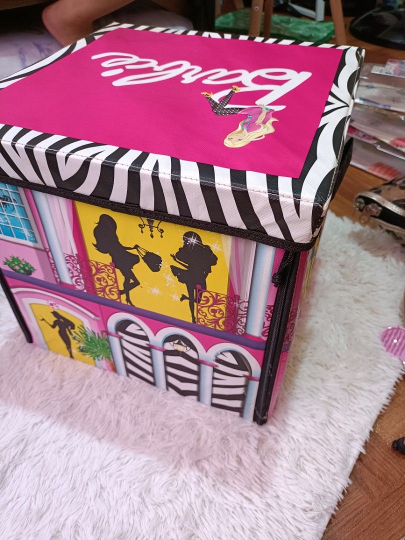 Barbie Storage box playmat, Hobbies & Toys, Toys & Games on Carousell